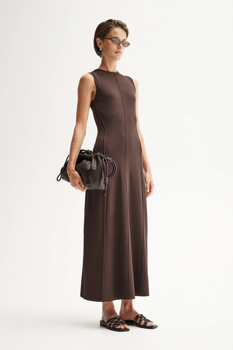 Helene Brown Dress – Bahamonde